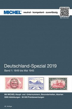 Sonderangebote: Michel Deutschland-Spezial 2019 – Band 1: 1849 bis Mai 1945